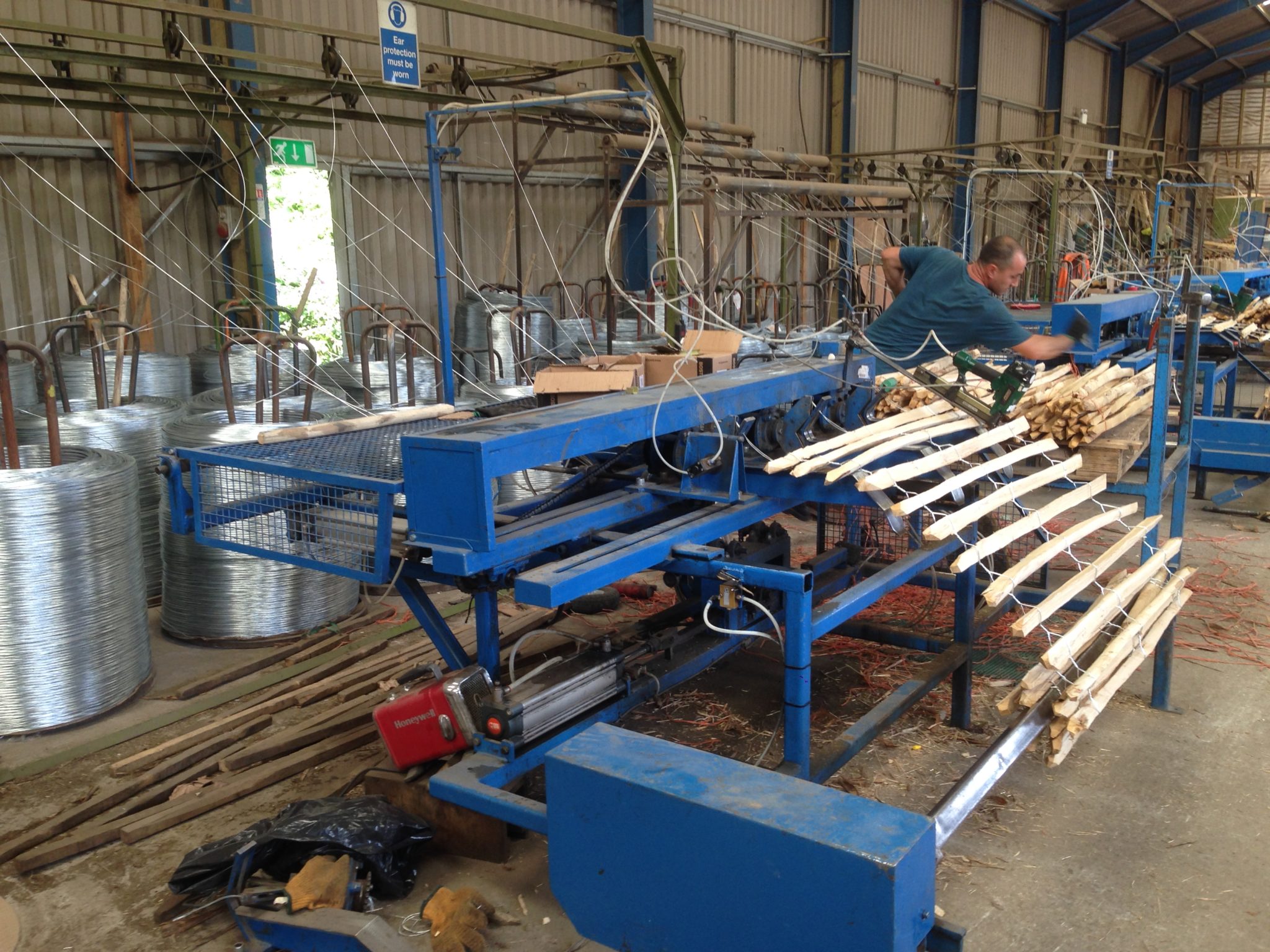 Chestnut Pale Fencing