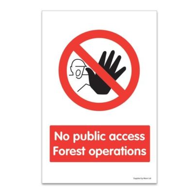 Forest Warning Signs